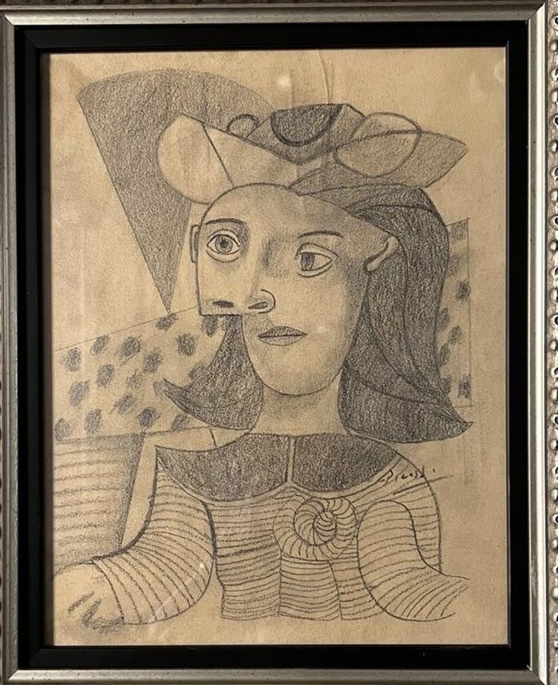 Pablo Picasso Cubista Dibujo Cubismo Español Miro Dali Matisse Van gogh ...
