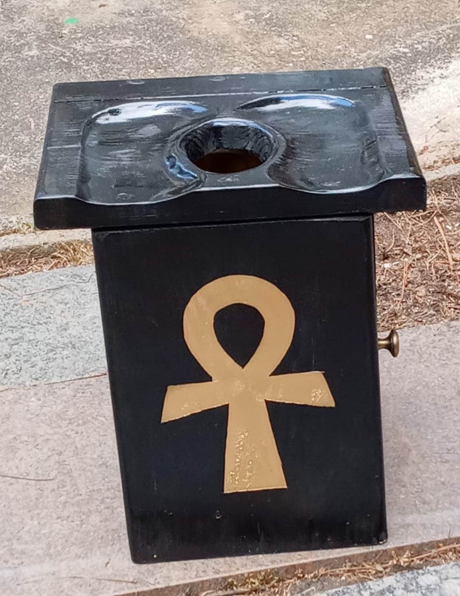 Yoni Steam Stool With Symbol - V-steam (custom Made) - Etsy