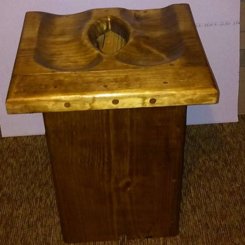 Yoni Steam Stool With Symbol - V-steam (custom Made) - Etsy