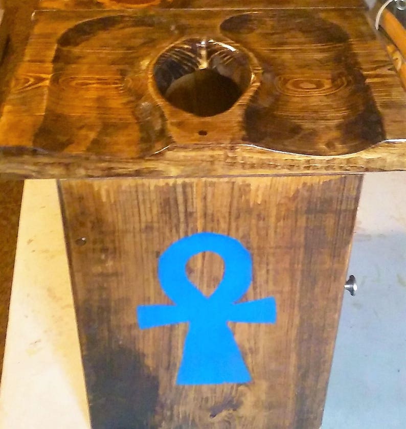Yoni Steam Stool With Symbol - V-steam (custom Made) - Etsy