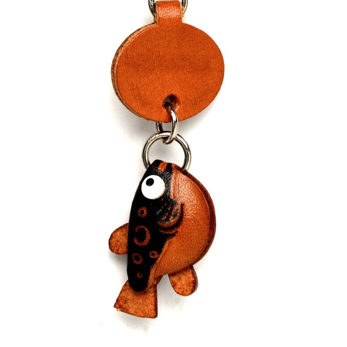 Globe/blow/puffer Fish 3D Leather Fish/sea Animal Keychain | Etsy