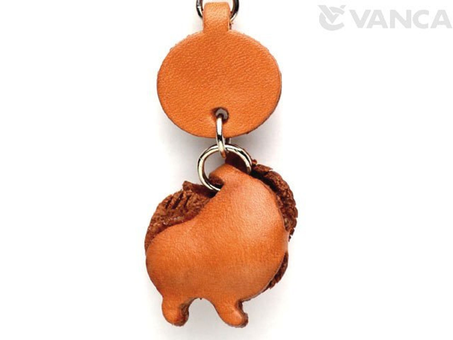 Japanese Spitz 3D Leather Dog Keychain Keyring Purse Charm Zipper Pull ...