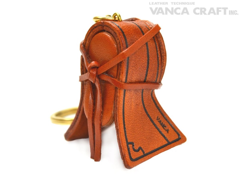 Kendo Mask 3D Leather Keychain(l) *VANCA* Made in Japan #56899 - Etsy