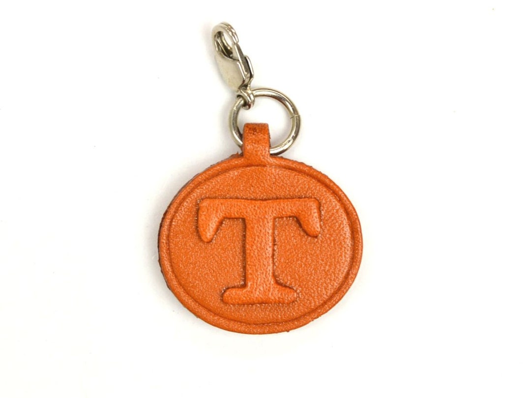 Alphabet/initial T Leather 3D Letter Personalize/custom/keychain/key ...