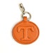 Alphabet/initial T Leather 3D Letter Personalize/custom/keychain/key ...