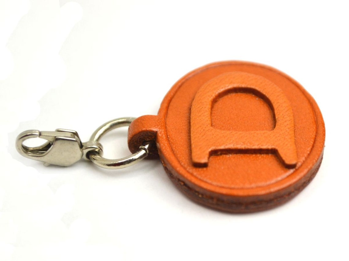 Alphabet/initial D Leather 3D Letter Personalize/custom/keychain/key ...
