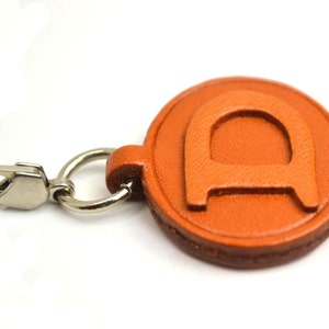 Alphabet/initial D Leather 3D Letter Personalize/custom/keychain/key ...