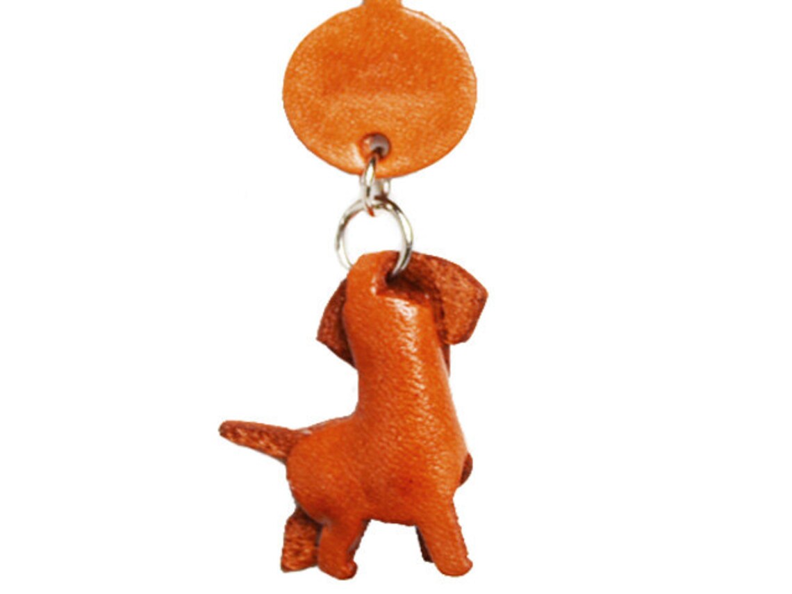 Labrador Retriever 3D Leather Dog Keychain Keyring Purse Charm | Etsy