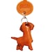 Labrador Retriever 3D Leather Dog Keychain Keyring Purse Charm Zipper ...