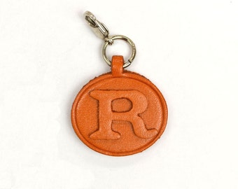 Letter R Keychain - Etsy