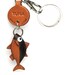 Tuna 3D Leather Fish/sea Animal Keychain Keyring Purse Charm Zipper ...