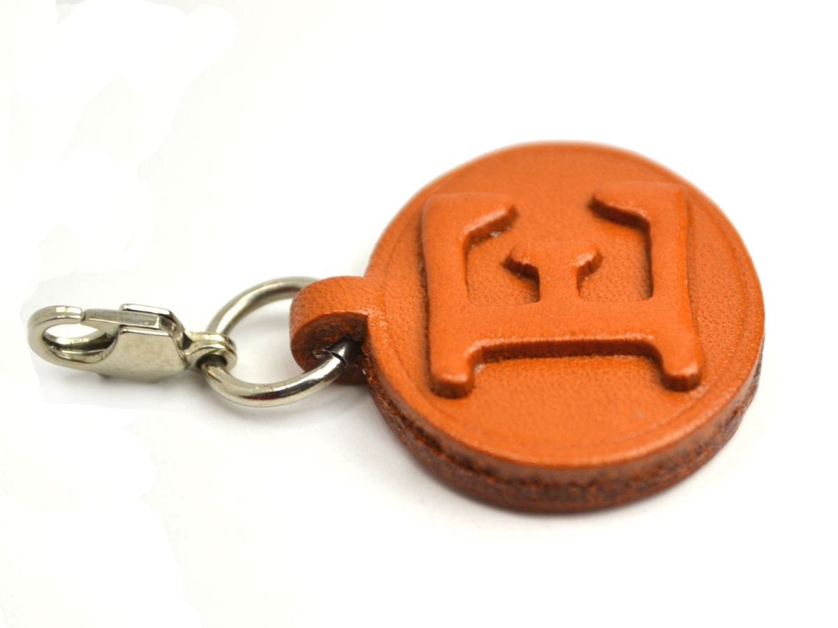 Alphabet/initial E Leather 3D Letter Personalize/custom/keychain/key ...