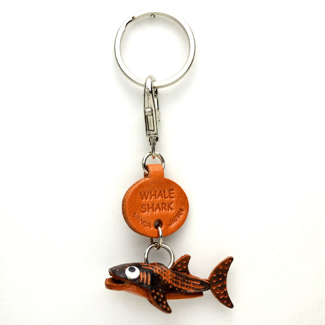 Whale Shark 3D Leather Fish/sea Animal Keychain Keyring Purse | Etsy