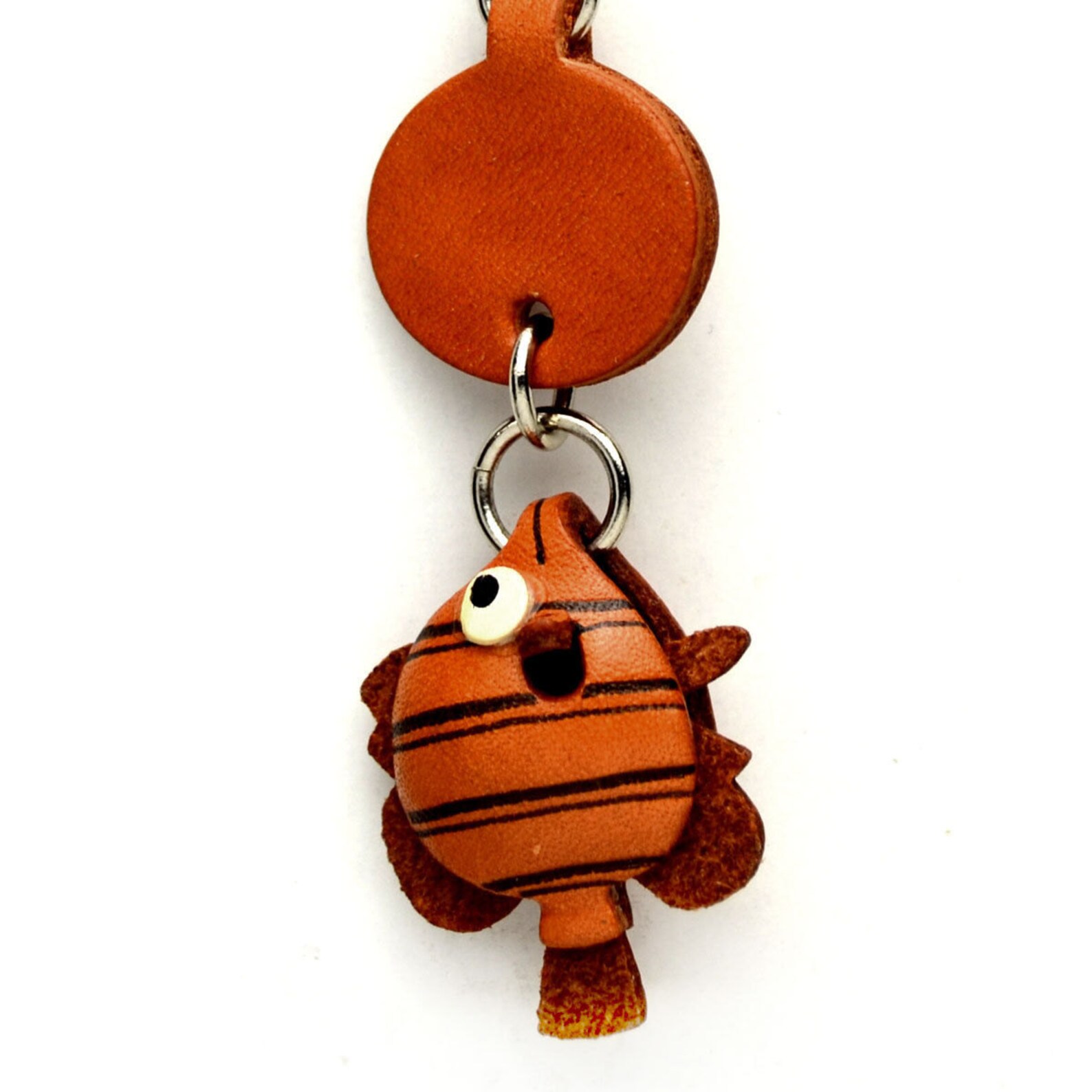Tropical Fish 3D Leather Fish/sea Animal Keychain Keyring - Etsy