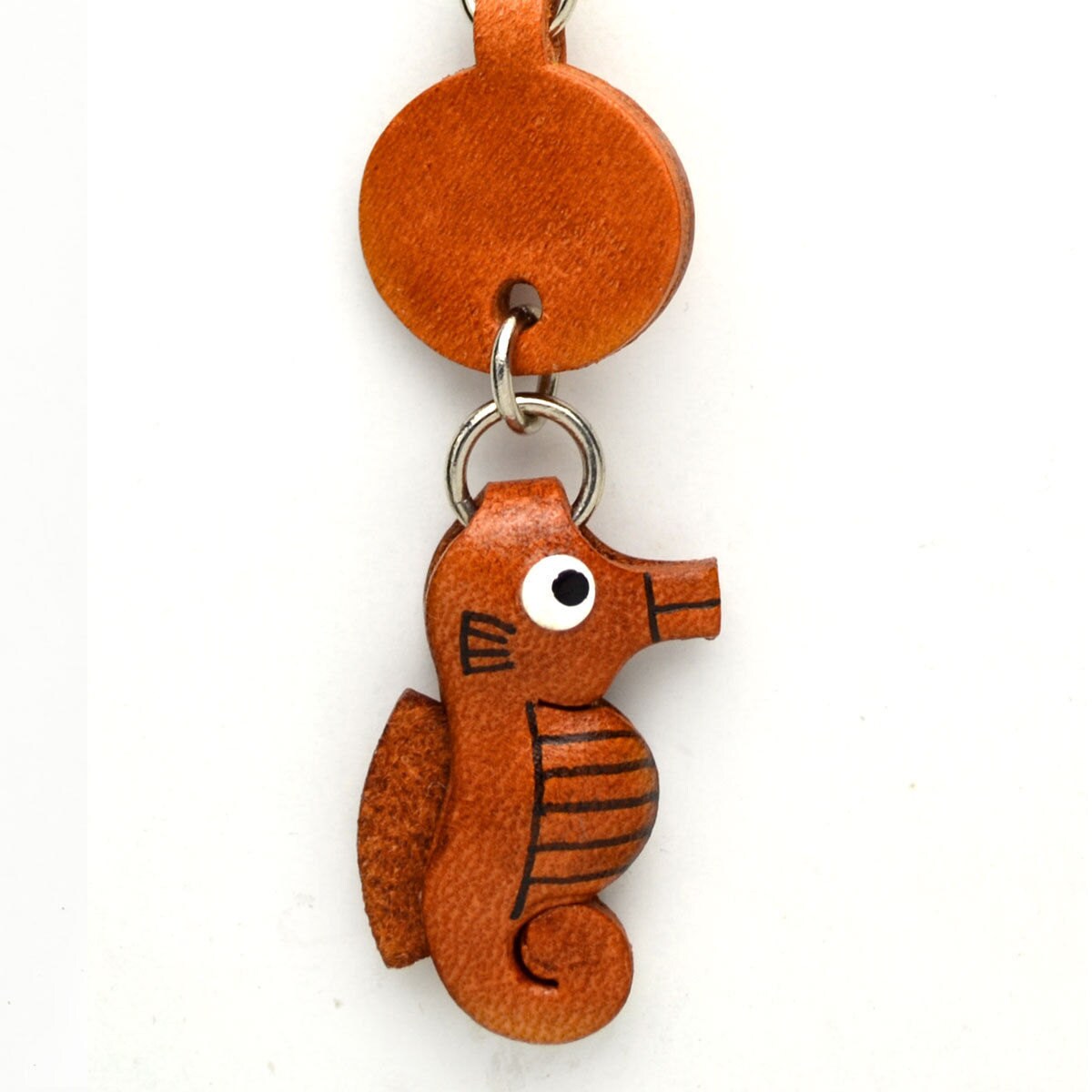 Sea Horse 3D Leather Fish/sea Animal Keychain Keyring Purse - Etsy