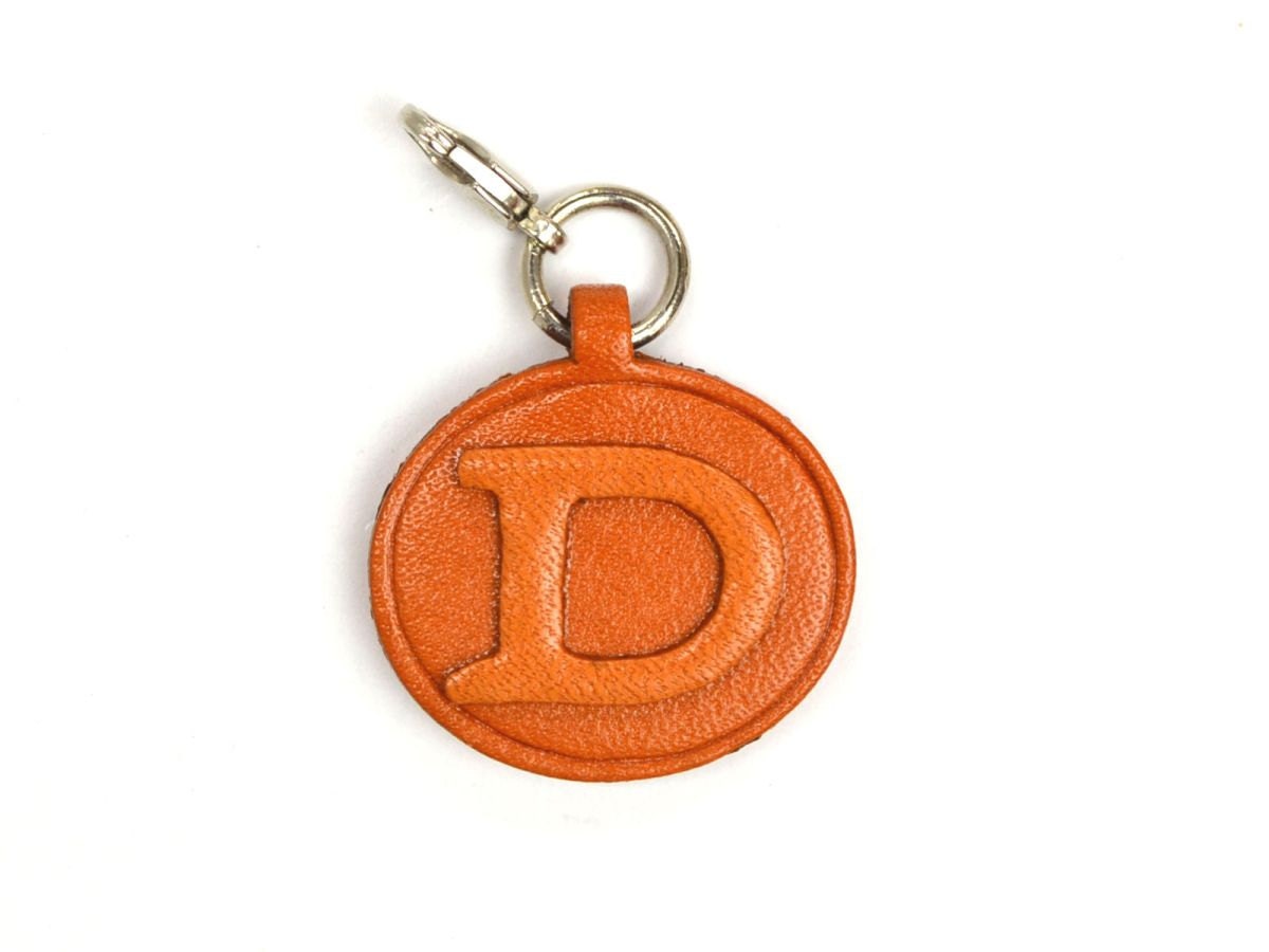 Alphabet/initial D Leather 3D Letter Personalize/custom/keychain/key ...