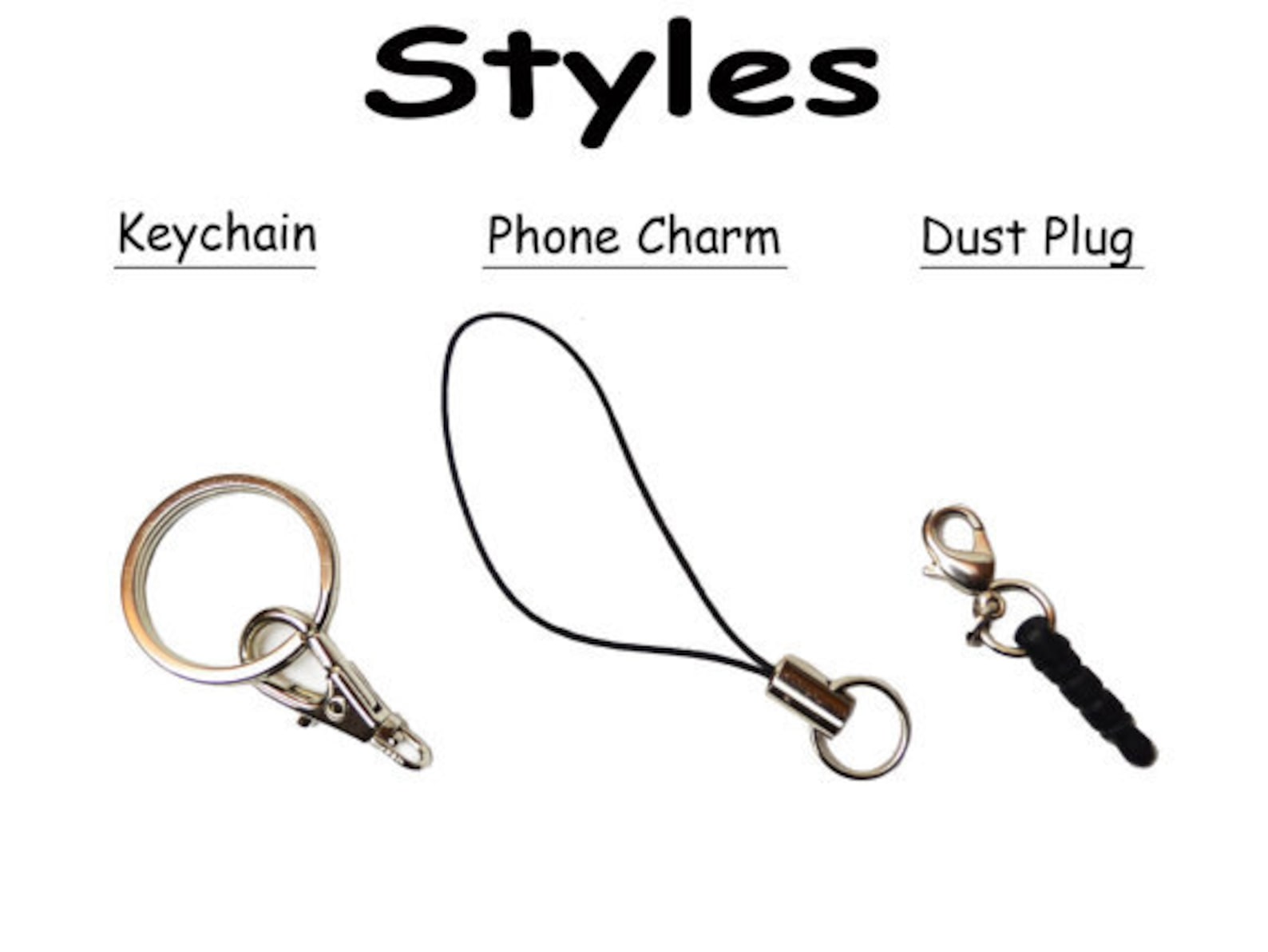 Japanese Chin 3D Leather Dog Keychain Keyring Purse Charm Zipper Pull ...