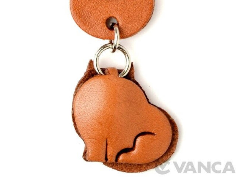 Persian 3D Leather Cat Keychain Keyring Purse Charm Zipper | Etsy