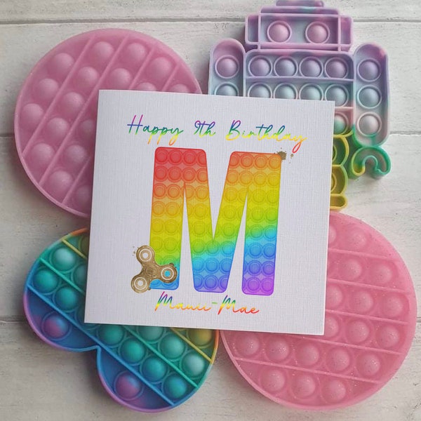 Autism Birthday Card - Etsy UK