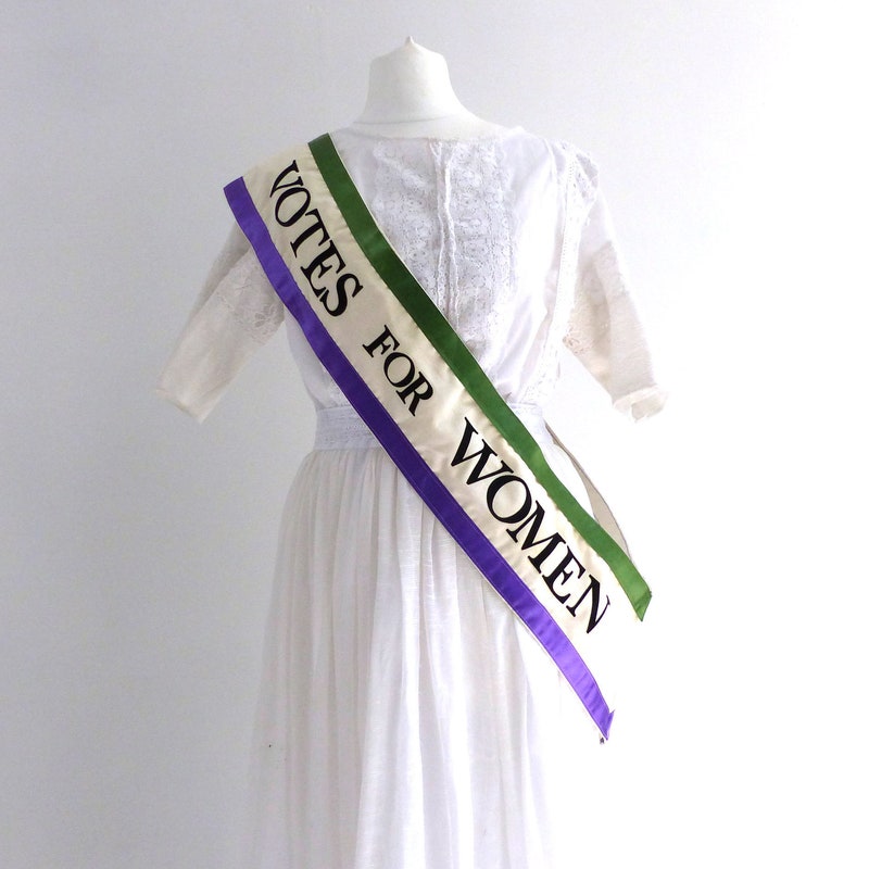 Suffragette Sash - Etsy
