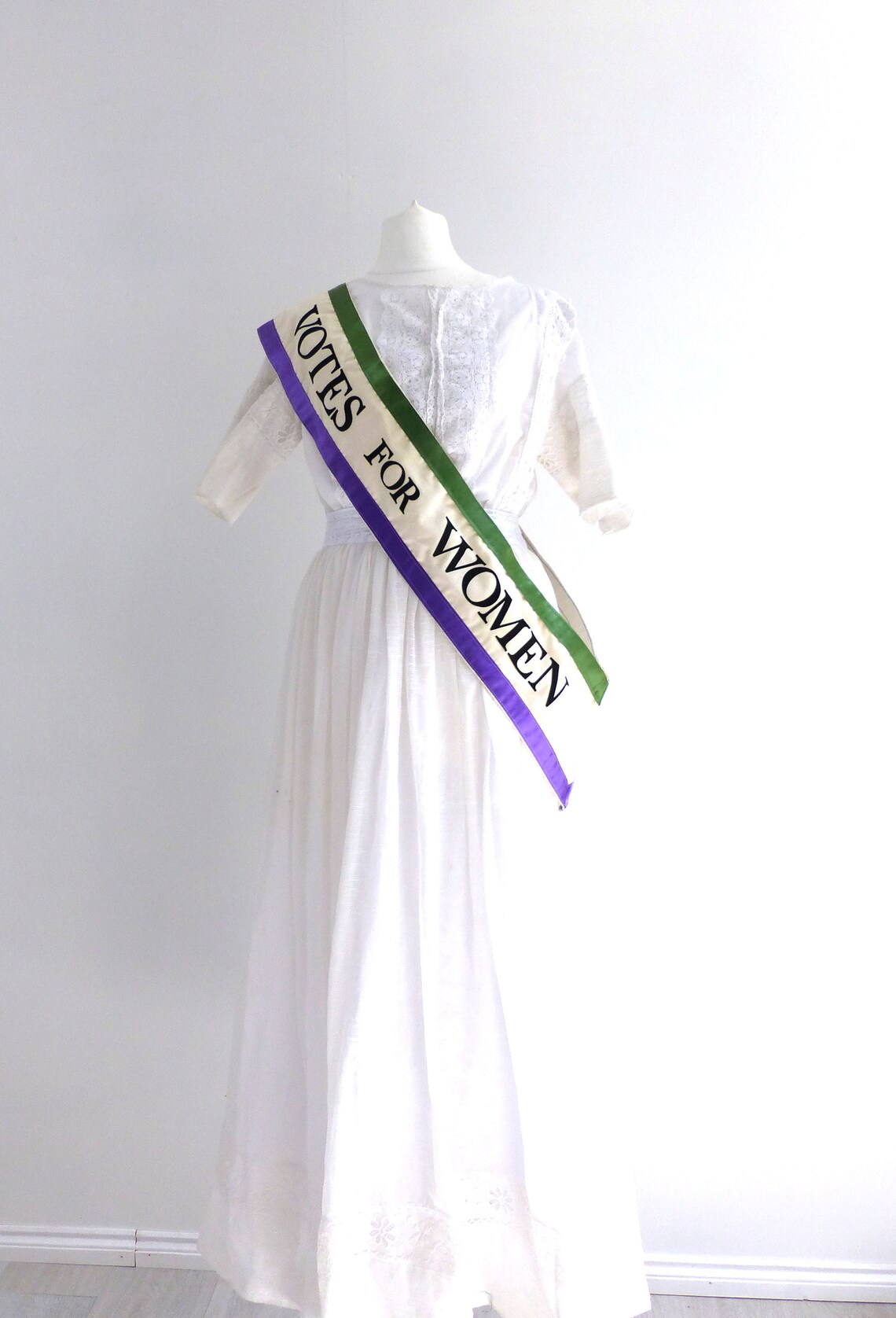 Suffragette Protest Sash Votes for Women Edwardian 1920 - Etsy