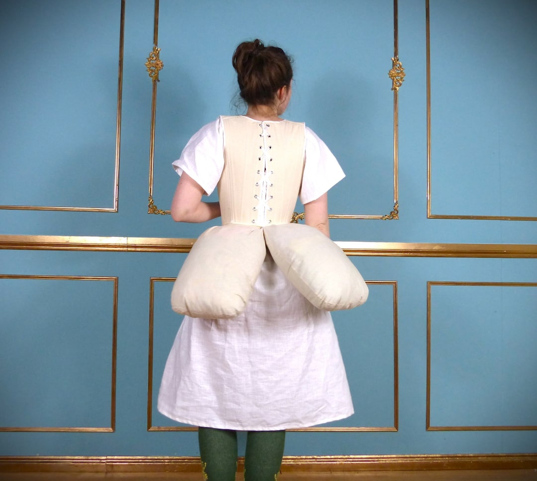 Linen 18th Century Segment Pillow Bum Roll / Hip Pad Undergarments and ...