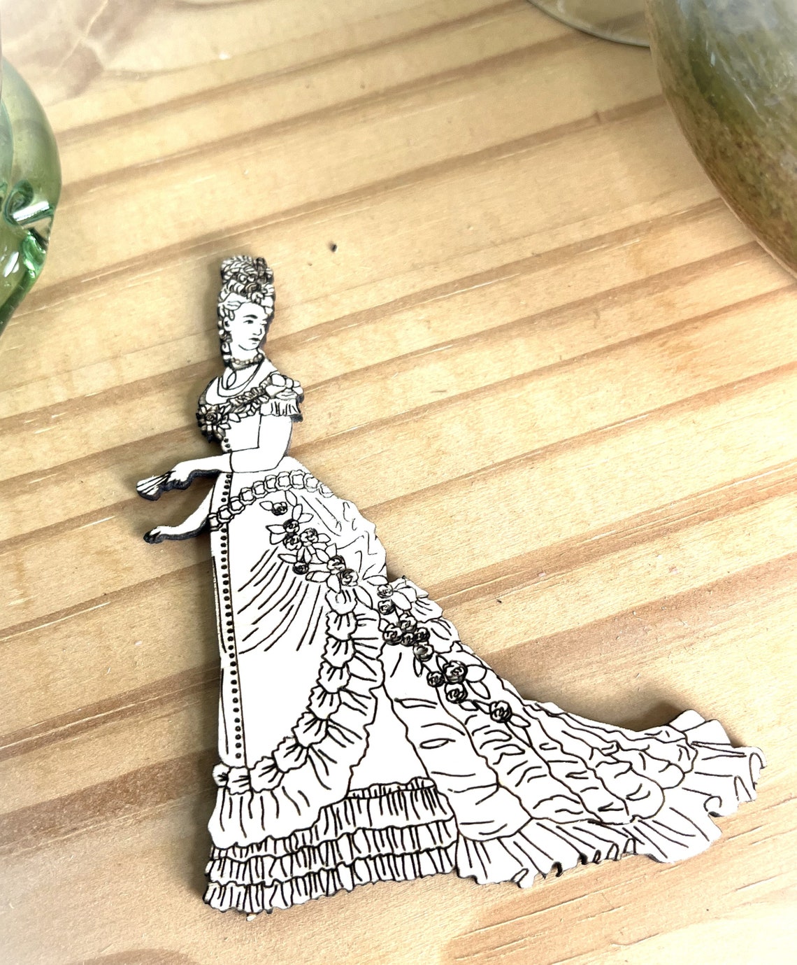 Historical Laser Cut Figures Decorative Laser Etched History - Etsy