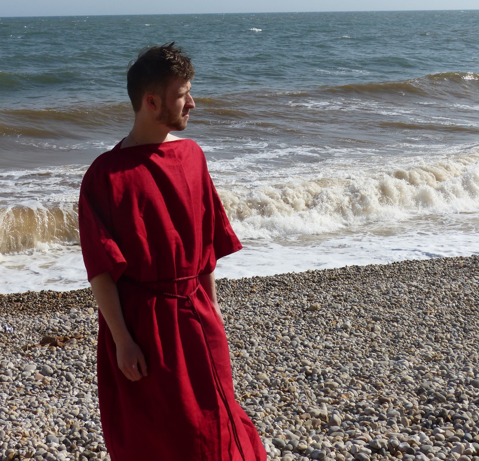 Coloured Linen Unisex Roman Tunic Historical Costume Ancient Rome - Etsy UK