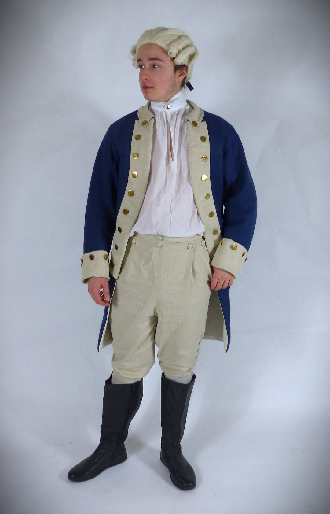 Hamilton Cosplay 18th Century Military Jacket Musical Costume ...