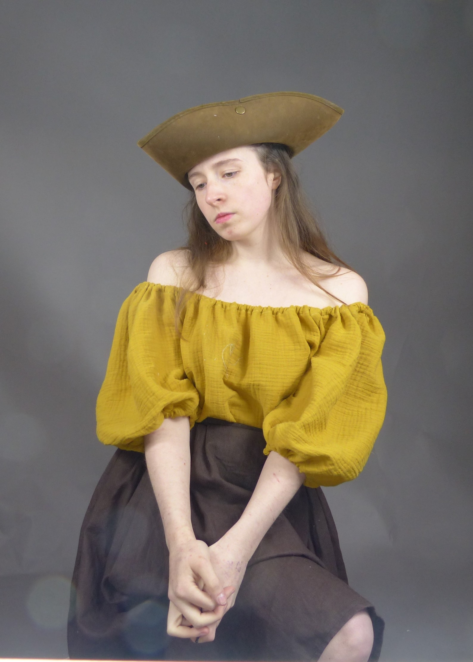 Colour Cotton Gauze Short Sleeve Renaissance Peasant Blouse - Etsy