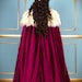 Royal Velvet Soft Luxury Faux Fur Neckline King Coronation Cloak ...