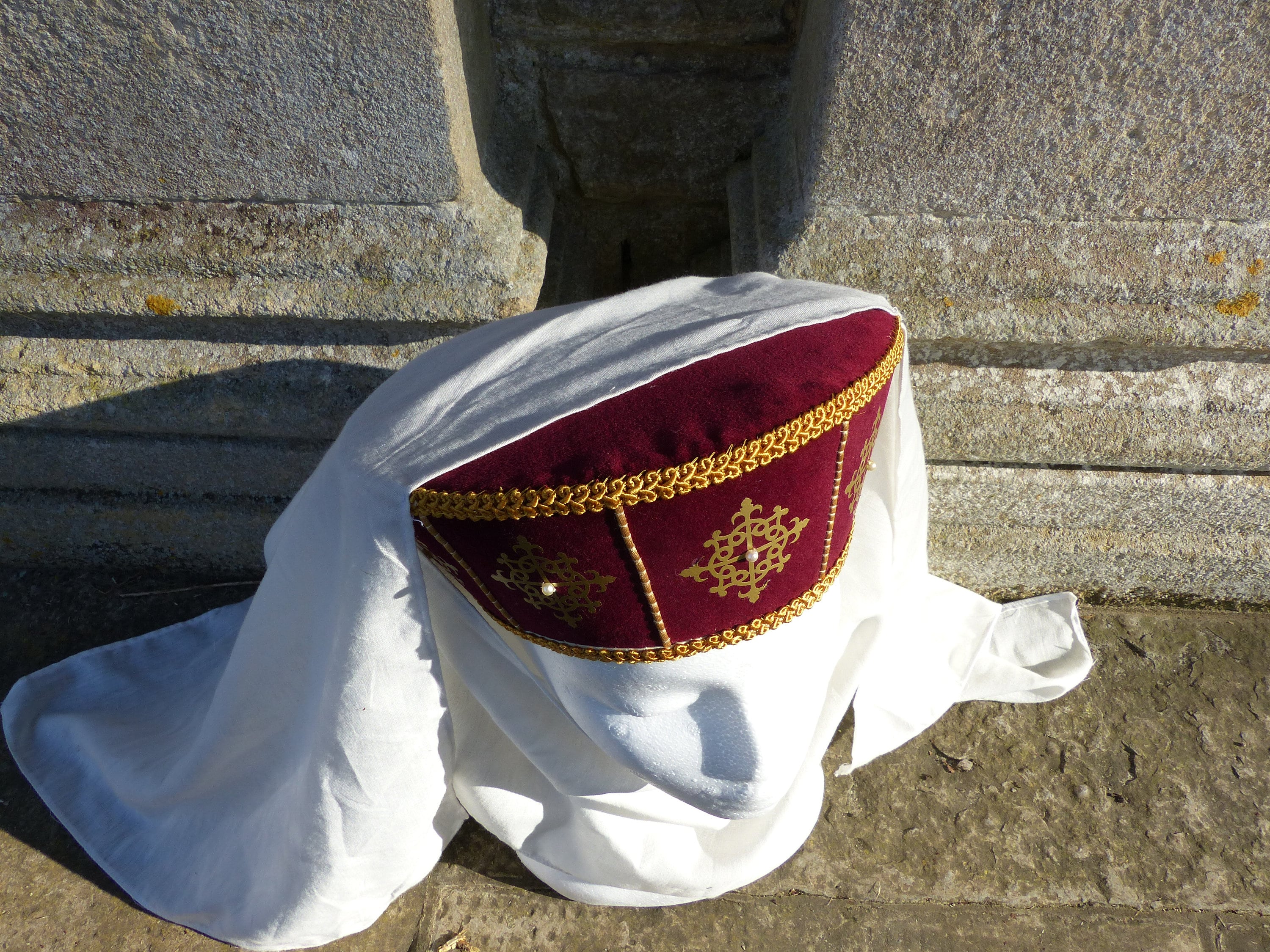 Medieval Torque Headdress Historic Costume Piece Historical Headwear ...