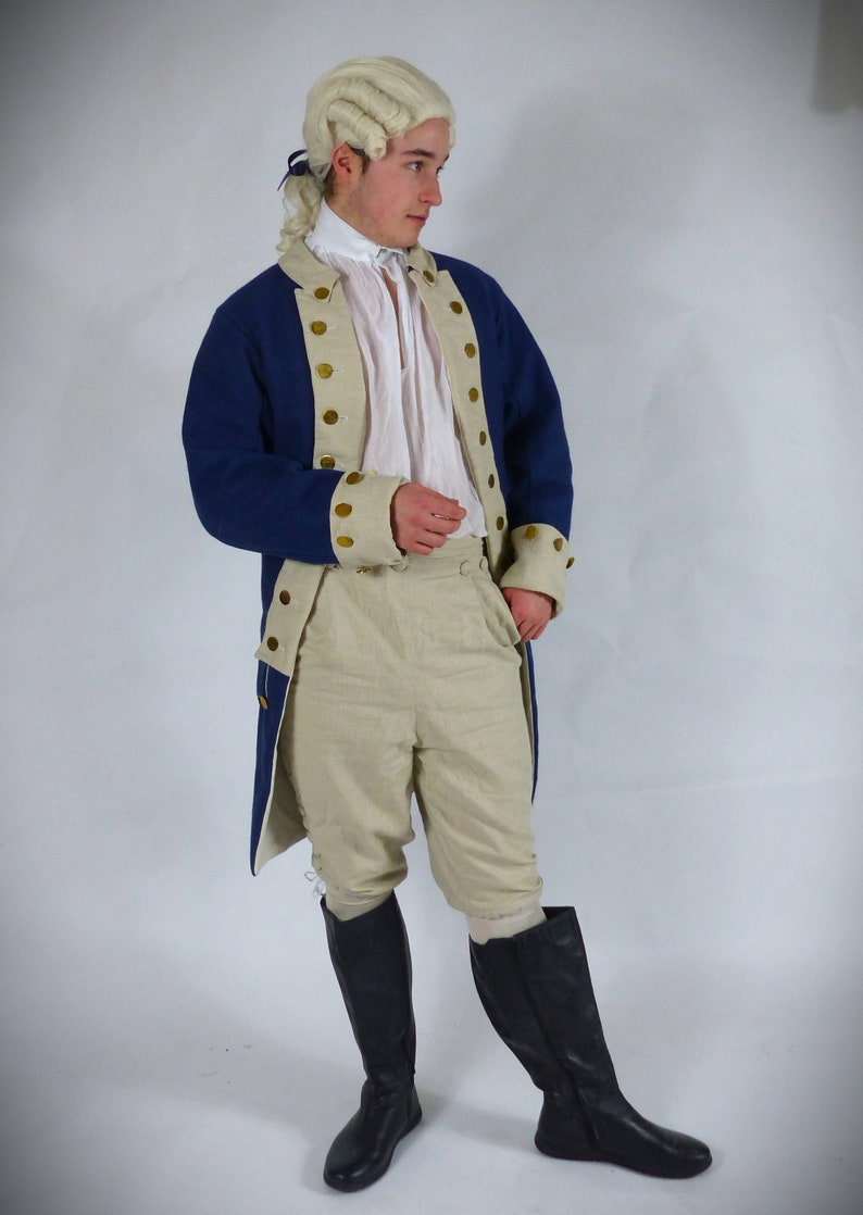 Hamilton Cosplay 18th Century Military Jacket Musical Costume ...