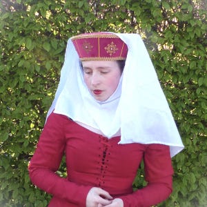 Medieval Torque Headdress Historic Costume Piece Historical Headwear ...