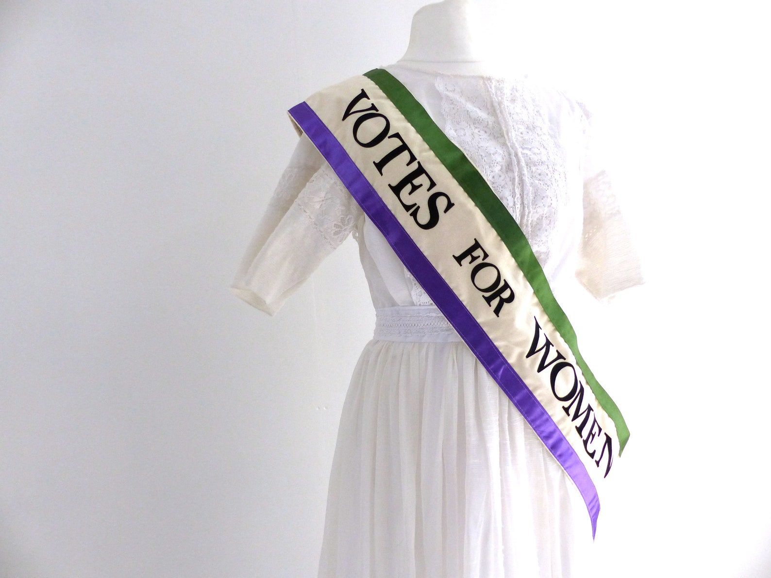 Suffragette Protest Sash Votes for Women Edwardian 1920 - Etsy