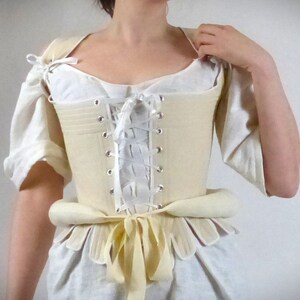 18th Century Bum Roll / Hip Pad Undergarments and Historic Dress ...