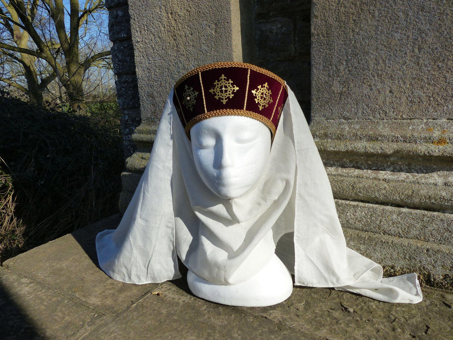 Medieval Torque Headdress Historic Costume Piece Historical Headwear ...