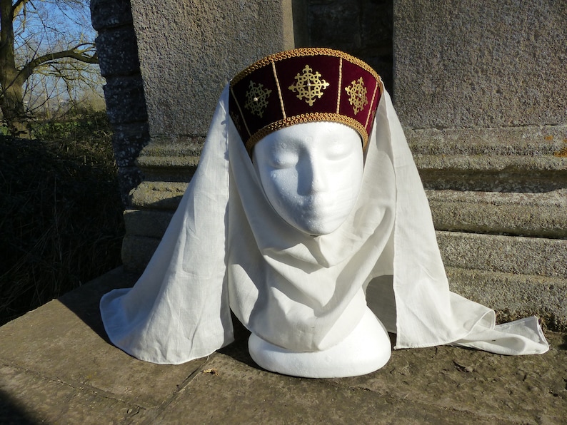 Medieval Torque Headdress Historic Costume Piece Historical Headwear ...