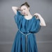 Ancient Greek Women Chiton Trim Decorative Tunic in Chiffon Goddess ...