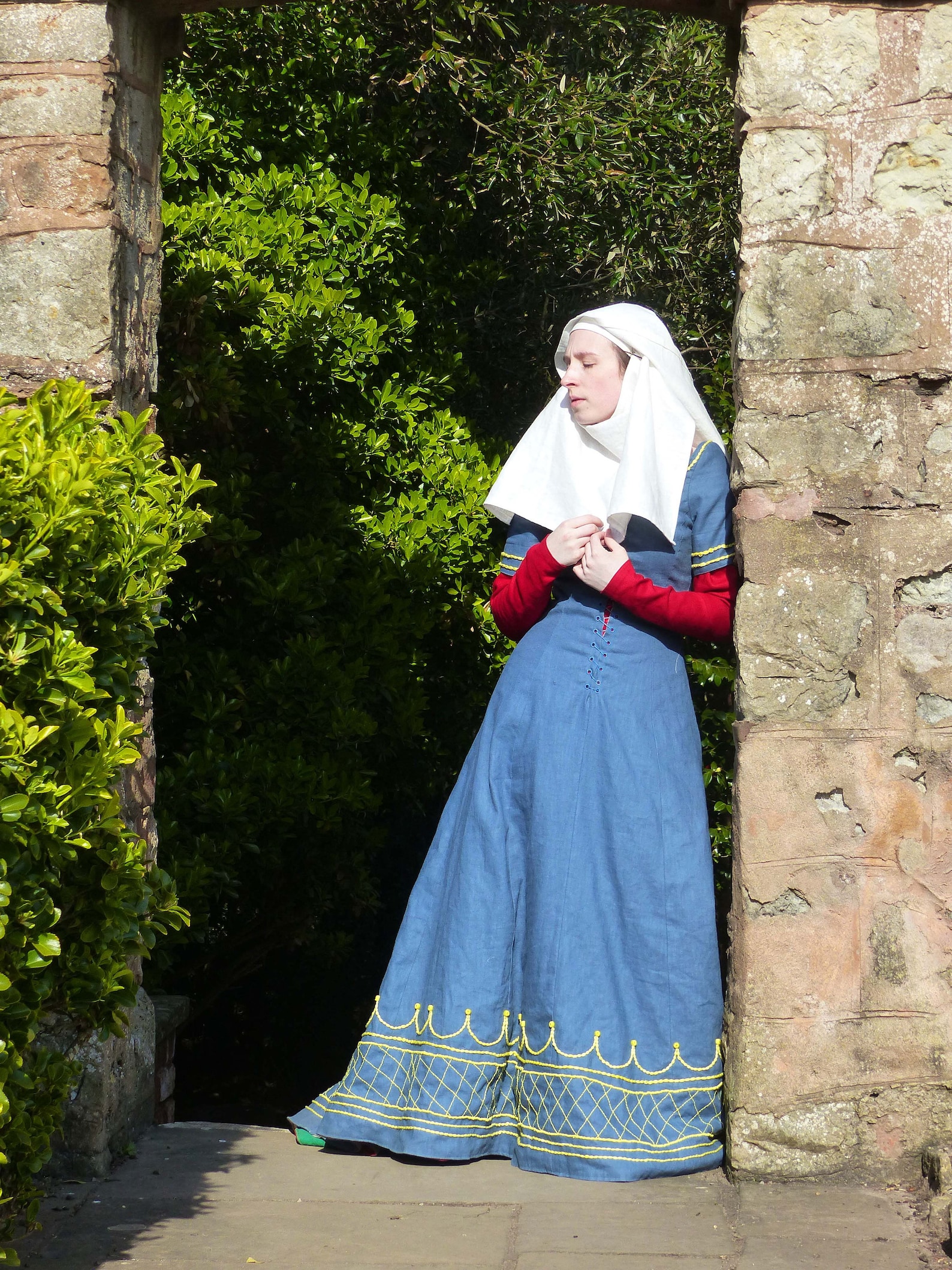 Custom Medieval Kirtle Dress and Under Dress for Historical - Etsy