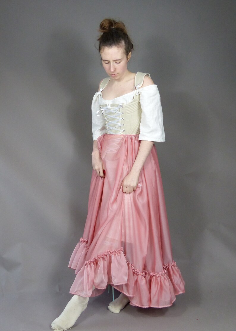 Chiffon Burlesque Inspired Rococo Ruffle Skirt Fantasy - Etsy