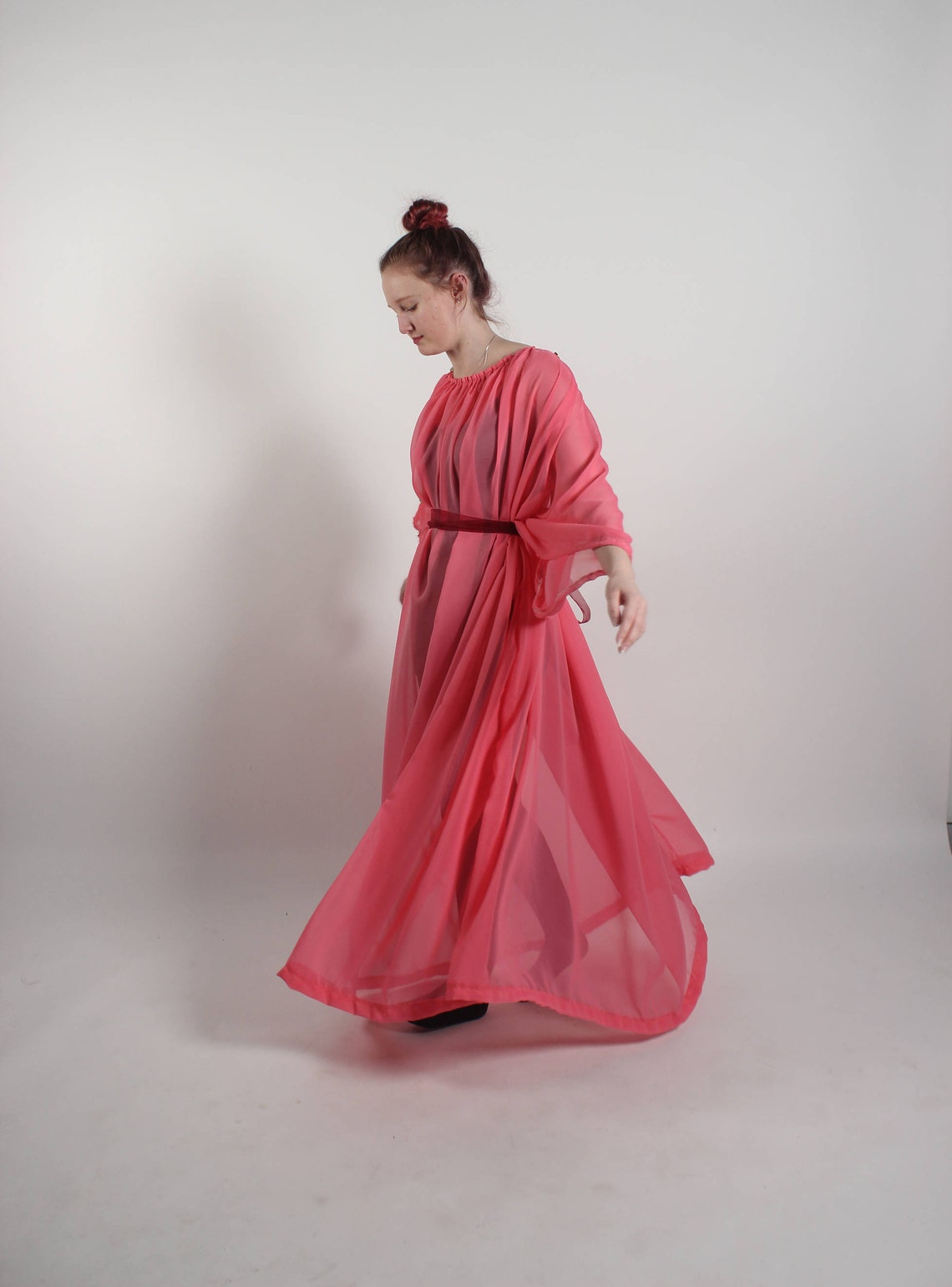 Ancient Greek Women Chiton Tunic in Chiffon - Etsy