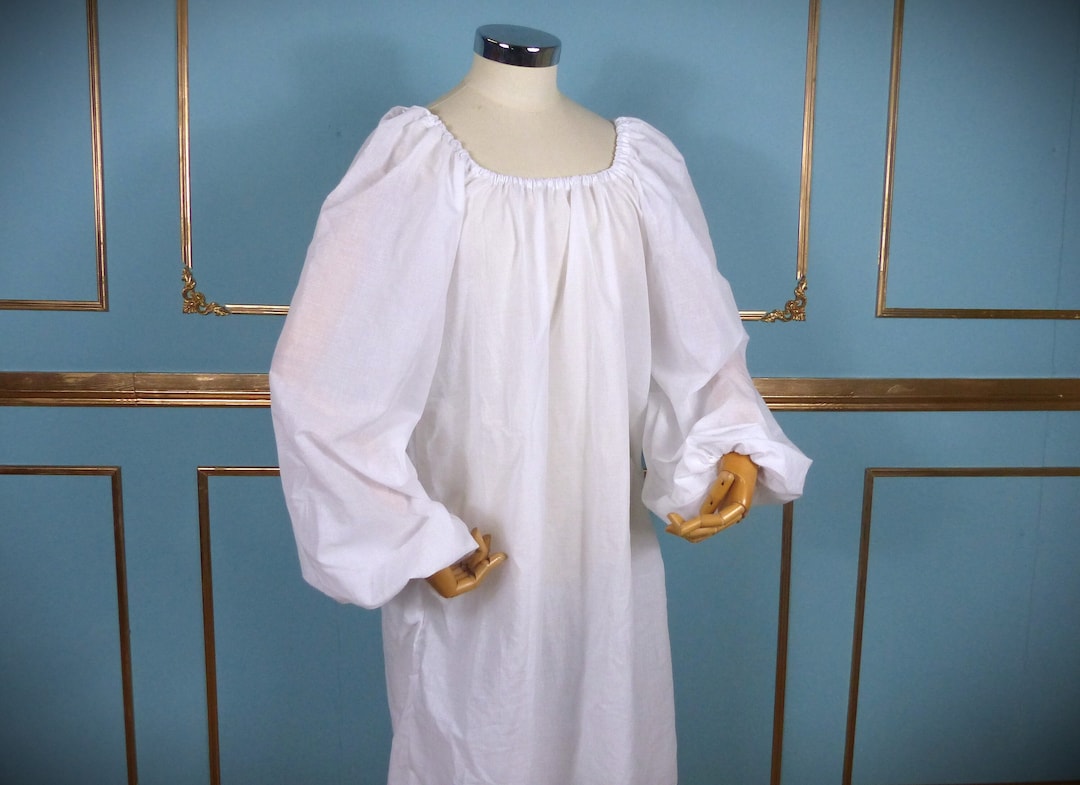 Long Chemise Renaissance Peasant Blouse Costume Dress up Ren Faire - Etsy