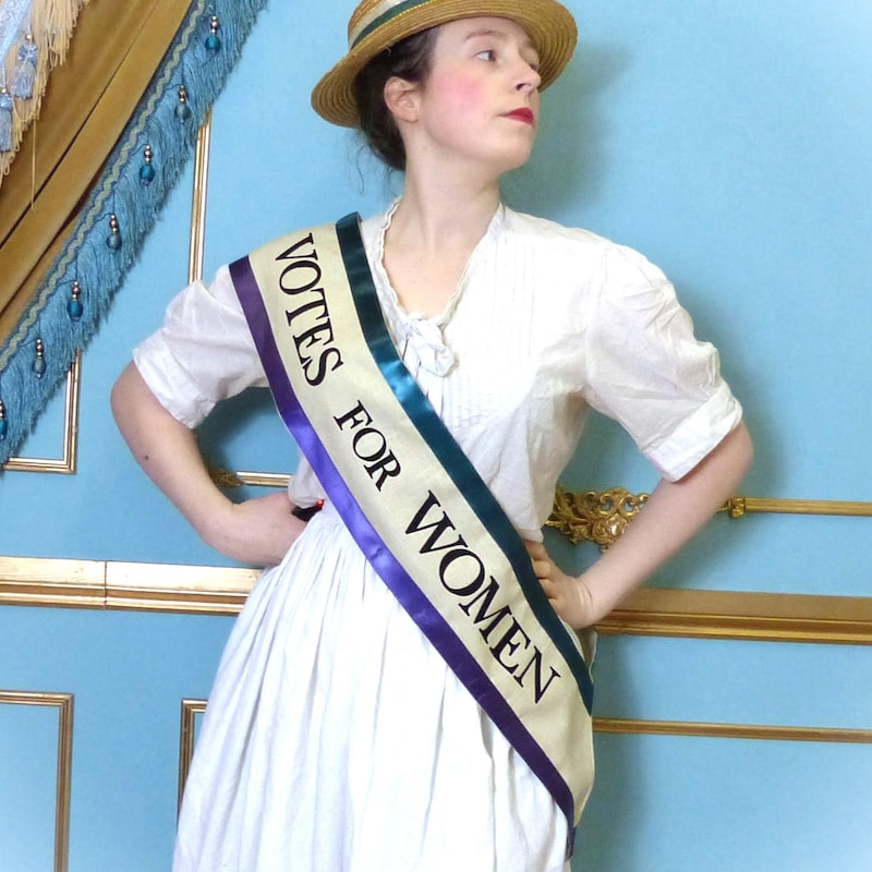 Suffragette Sash - Etsy
