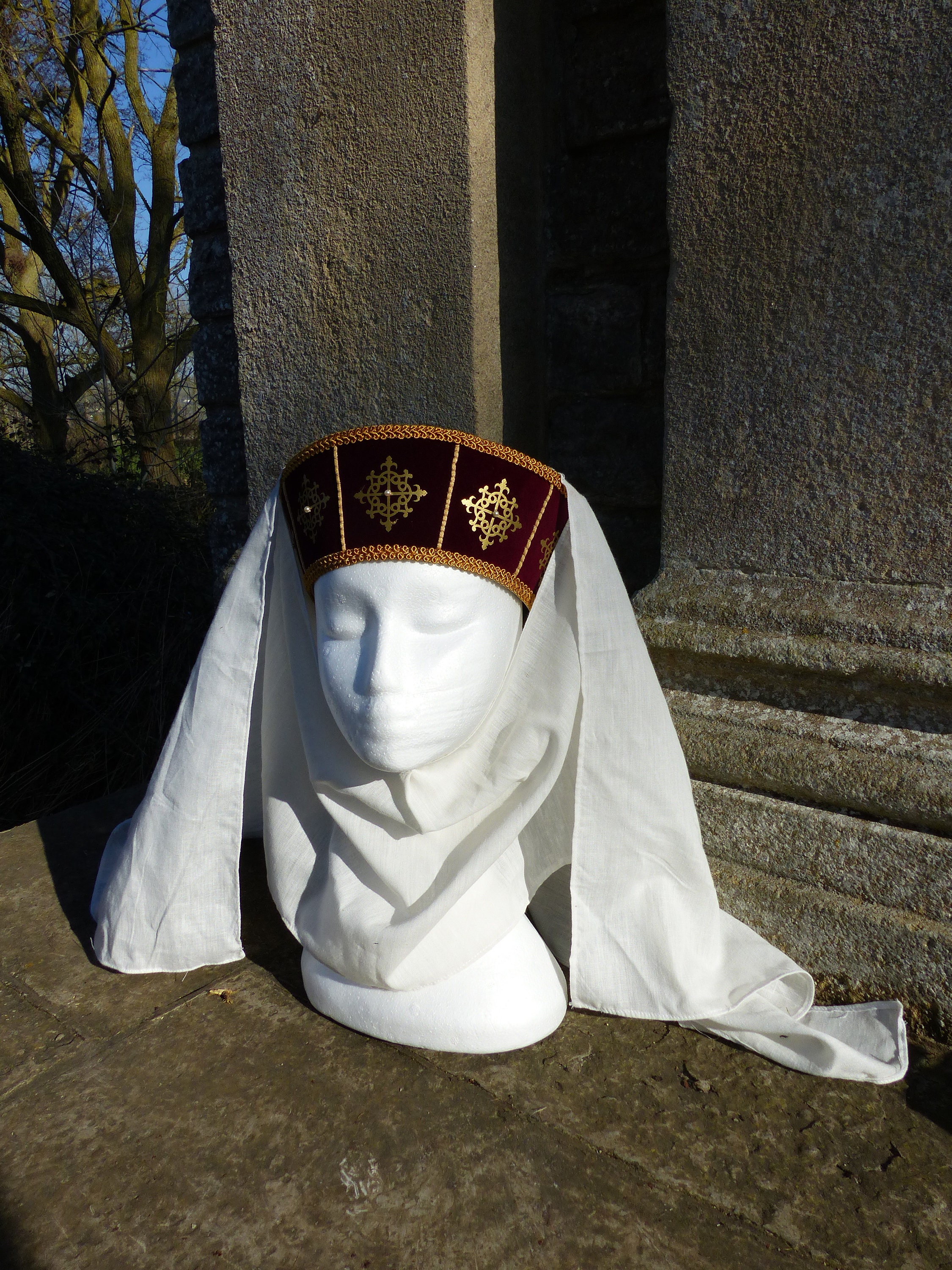 Medieval Torque Headdress Historic Costume Piece Historical Headwear ...