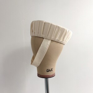 Medieval Peasants Cream Pleated Torque Costume Headdress - Etsy