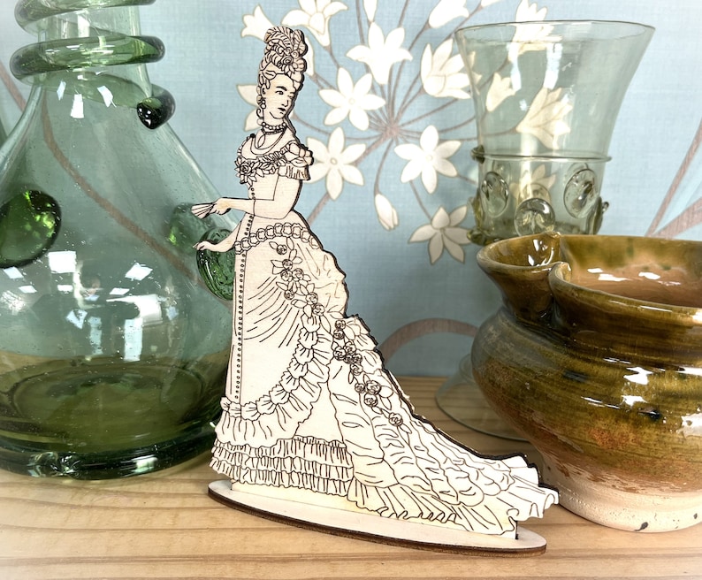 Historical Laser Cut Figures Decorative Laser Etched History - Etsy