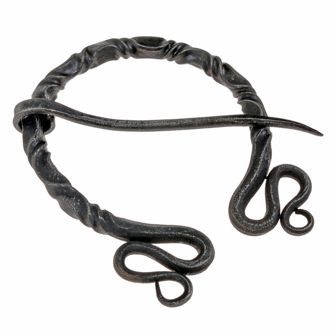 Roman Iron Brooch With Serpentine Ends 16 Fi Snake/ H9 A-3 - Etsy