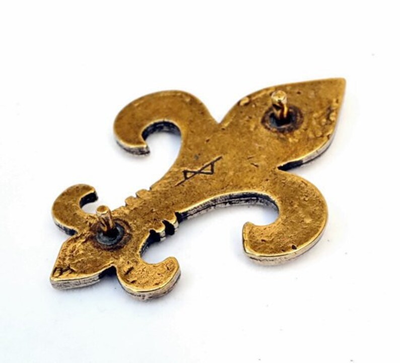 Medieval Rivet / Mount Fleur De Lys 08 Ma-4 Lilie / M1 A-5 | Etsy