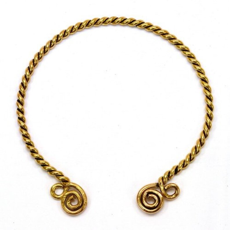 Celtic Spiral Torque 07 Torque Celt / H9 A-8 - Etsy